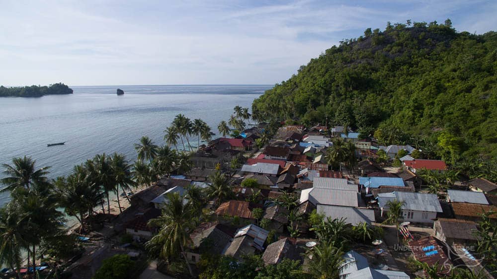 Visiting a Remote Village with a Drone - Underwater Tribe